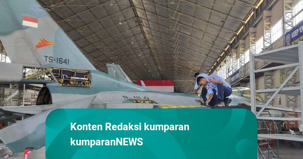 Mengintip Proses Upgrade Jet Tempur F-16 Milik TNI AU di Lanud Iswahjudi | kumparan.com